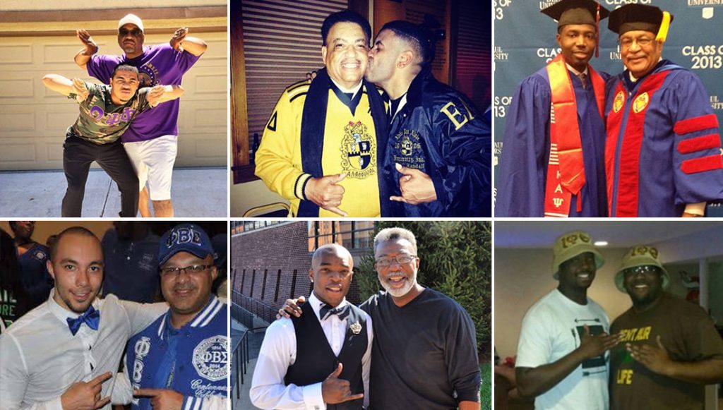 These Photos Of Black Fraternity Members And Their Legacy Sons Will ...