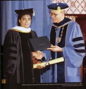 Michael Jackson Received An Honorary Doctorate From This HBCU In 1988 ...