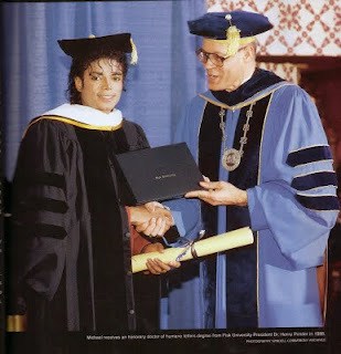 Michael Jackson Received An Honorary Doctorate From This HBCU In 1988 ...