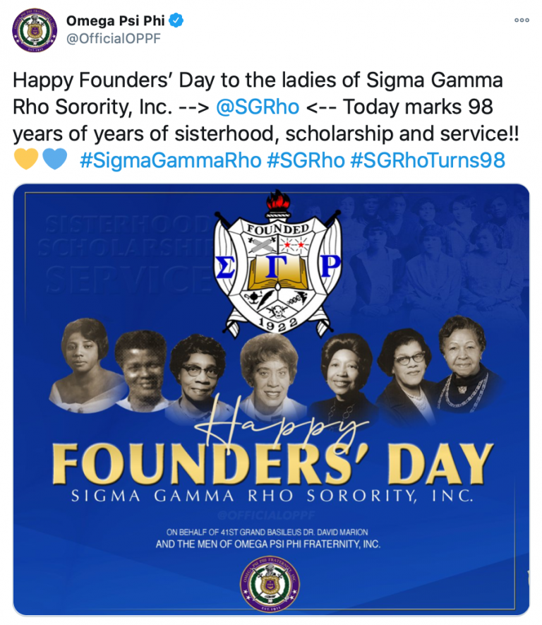 Sigma Gamma Rho Celebrates Its 98th Anniversary - Watch The Yard